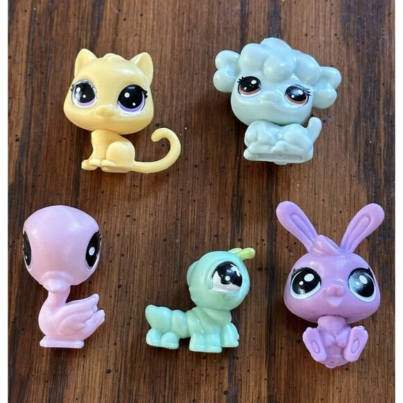 Littlest Pet Shop | Toys | 5 Lps Mini Figures Littlest Pet Shop Kitty ...